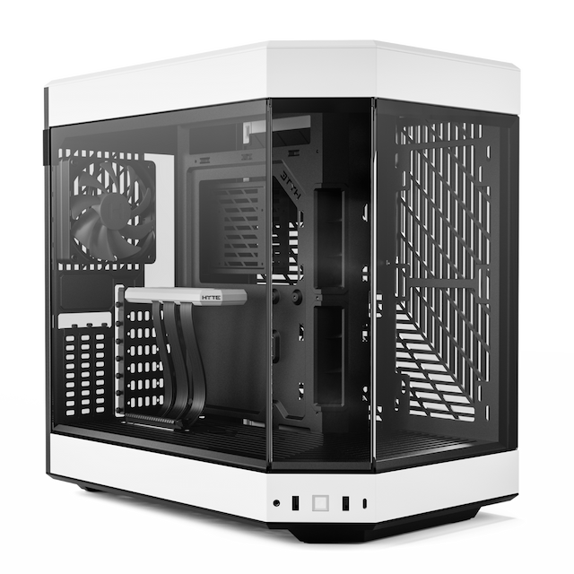 Y70 touch infinite - Our New PC Case with LCD Screen - Snow White | HYTE
