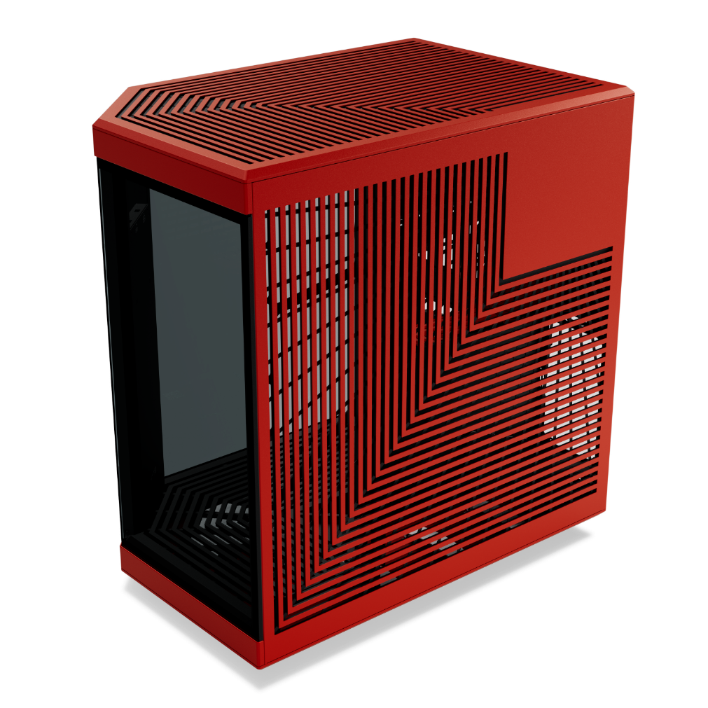 Y70 touch infinite - Our New PC Case with LCD Screen - Pitch Black | HYTE